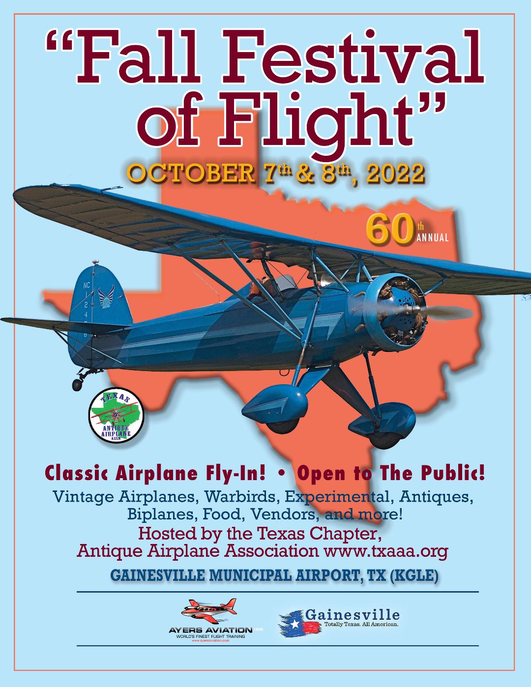 TXAAA - Fall Festival of Flying